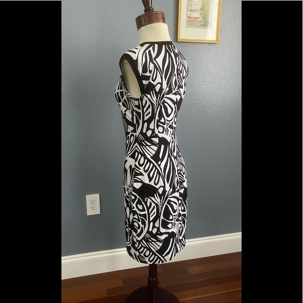 Cache Dress Black And White Elegant Fit! - Gem
